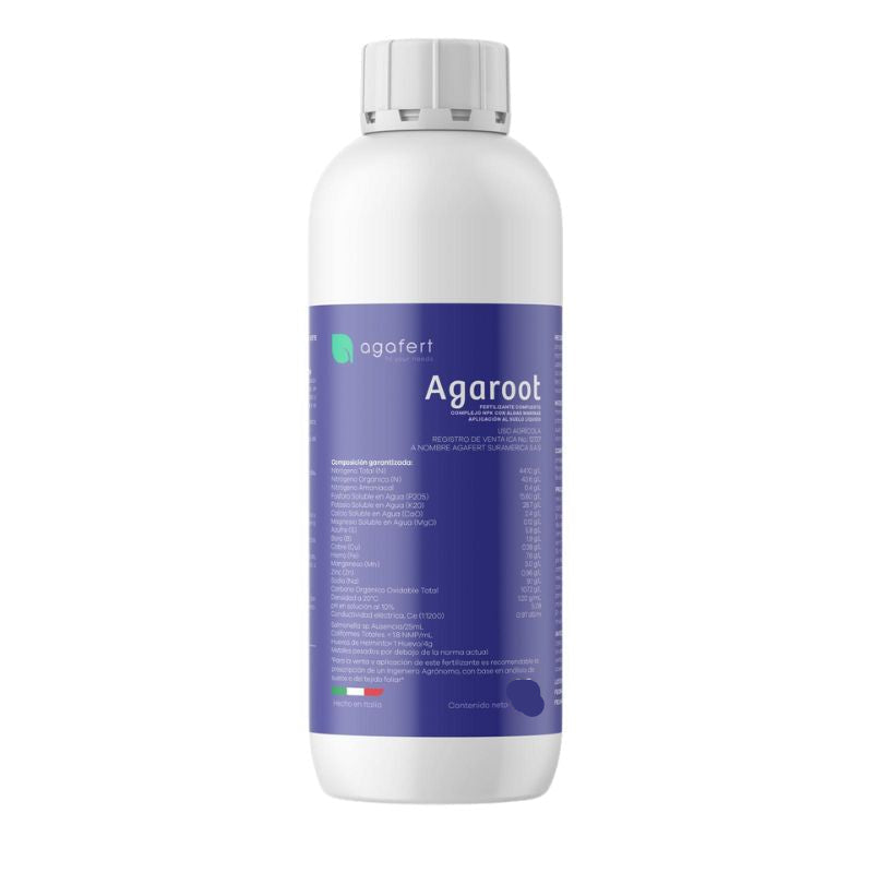 Agaroot bioestimulante radicular para cultivos agrícolas– Tierragro