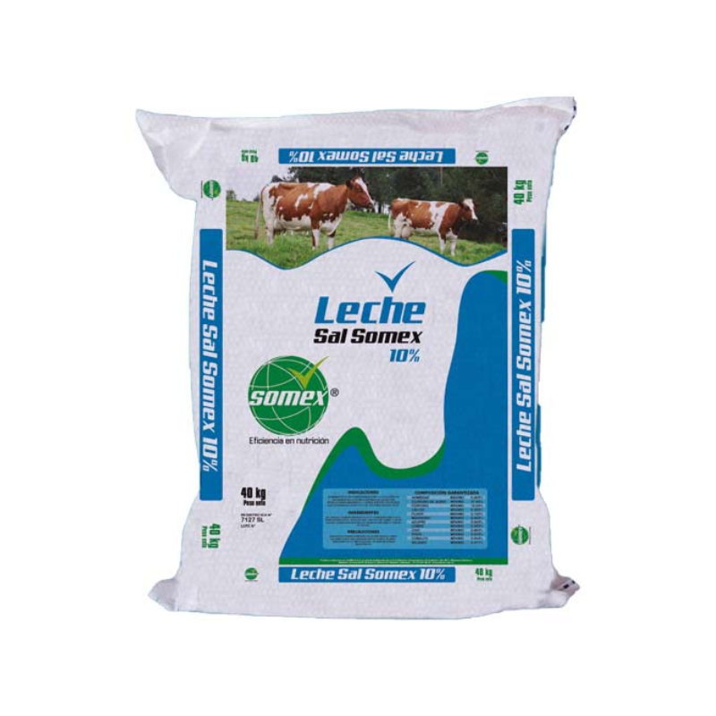 Sal Somex Leche 10% suplemento mineral para vacas lecheras– Tierragro