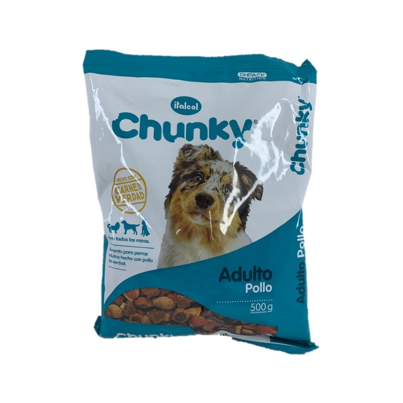 Chunky Adulto Pollo Alimento Saludable para Perros Adultos– Tierragro