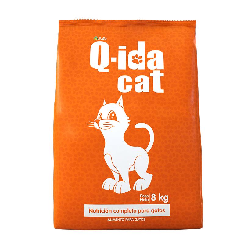 Q-Ida Cat x 8 kg | Nutrición Mascotas y Animales | Tierragro Colombia
